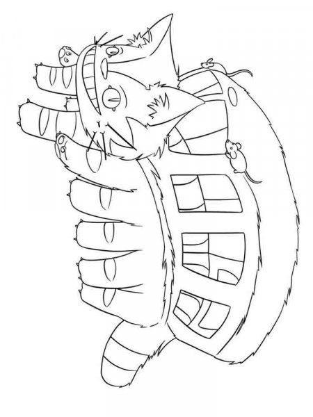 Totoro coloring pages