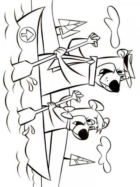 Yogi Bear coloring pages