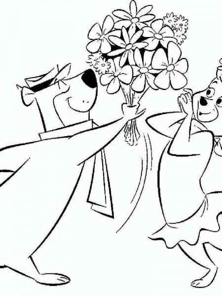 Yogi Bear coloring pages