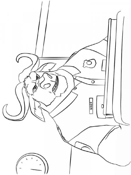 Zootopia coloring pages