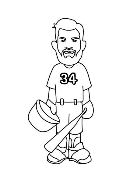 Bryce Harper coloring pages