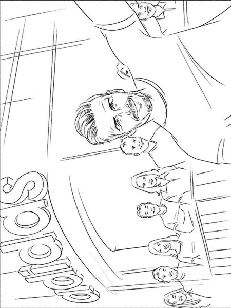 David Beckham coloring pages