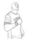 Dwayne Johnson coloring pages