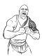 Dwayne Johnson coloring pages