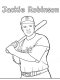 Jackie Robinson coloring pages