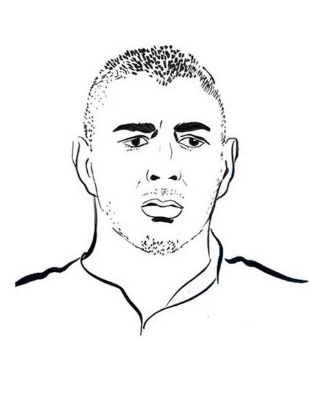 Karim Benzema coloring pages