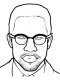 Malcolm X coloring pages