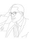 Malcolm X coloring pages
