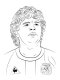 Maradona coloring pages
