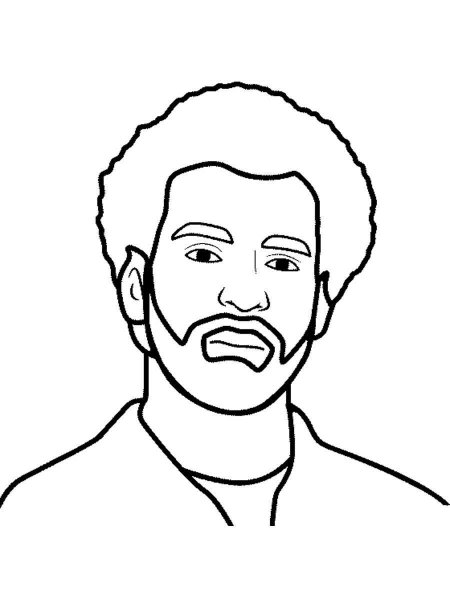 Mohamed Salah coloring pages