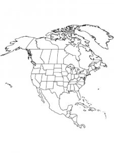 America coloring pages