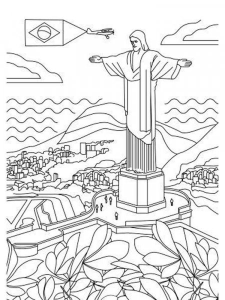 Brazil coloring pages