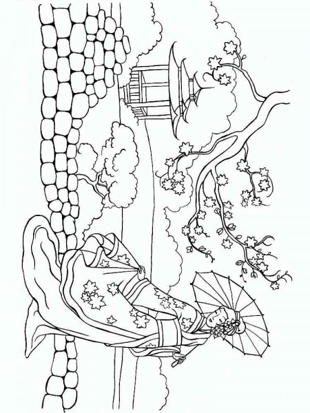 China coloring pages