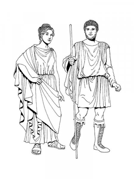 Greece coloring pages