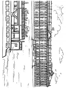 Russia coloring pages