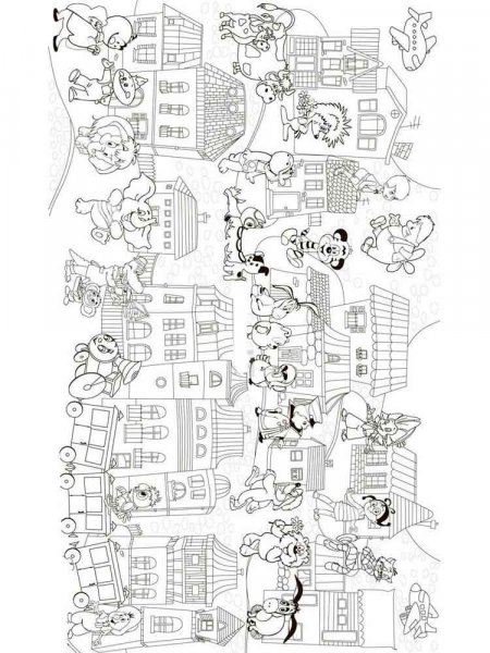 Russia coloring pages