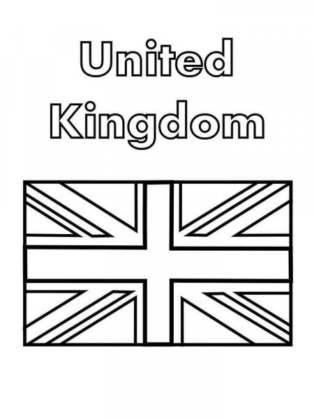 United Kingdom coloring pages