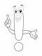 Exclamation Point coloring pages