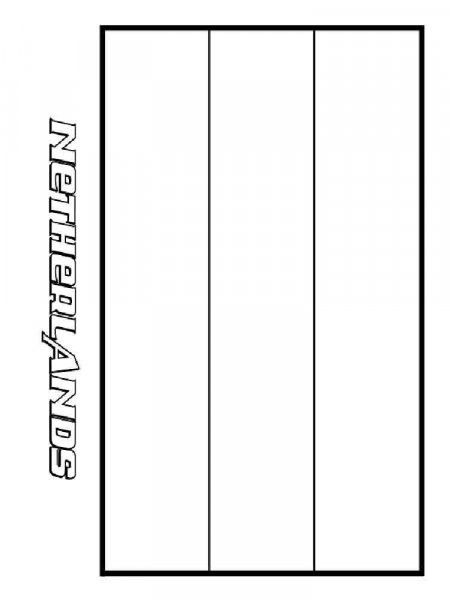 Flags of countries coloring pages