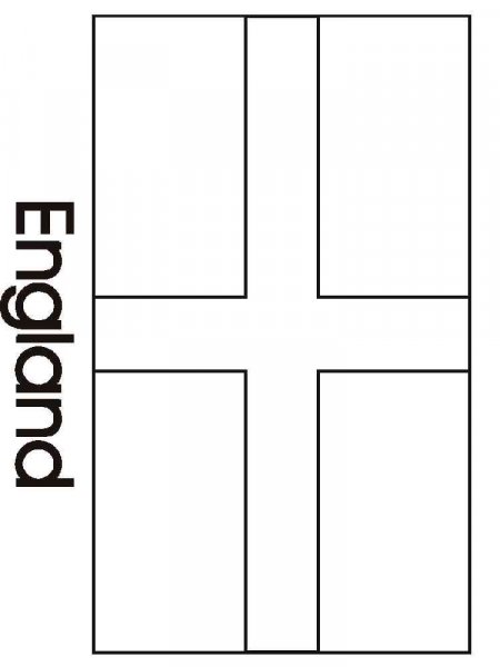 Flags of countries coloring pages