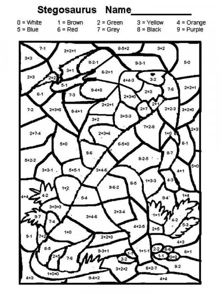 Math coloring pages