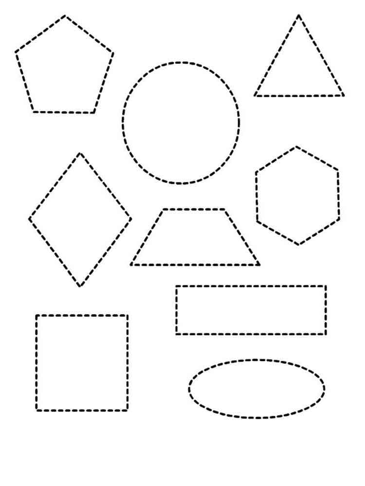 Shapes Coloring Pages Download And Print Shapes Coloring Pages F72
