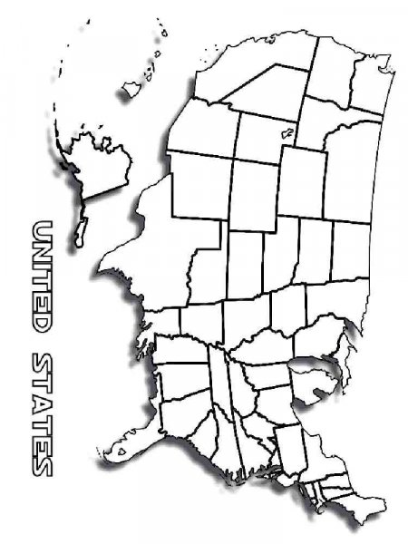 State Map coloring pages