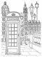 London coloring pages