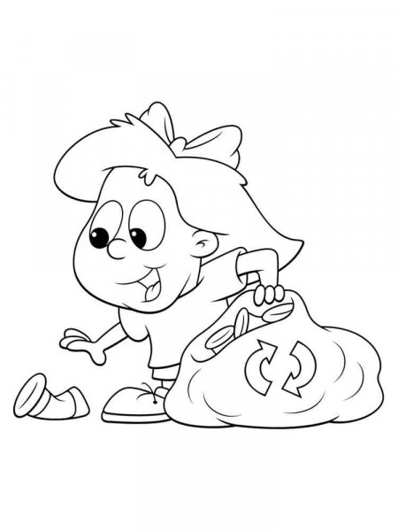 Ecology coloring pages