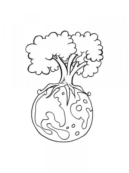 Ecology coloring pages