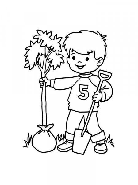Ecology coloring pages