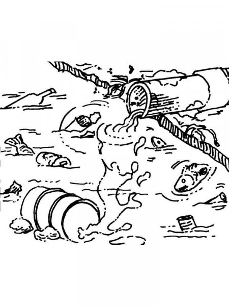 Ecology coloring pages