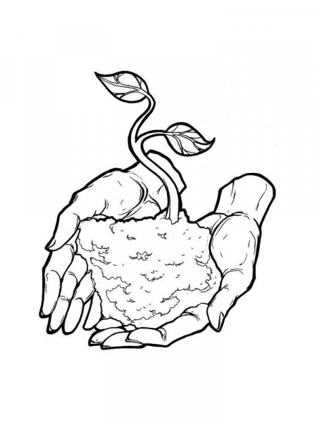 Ecology coloring pages