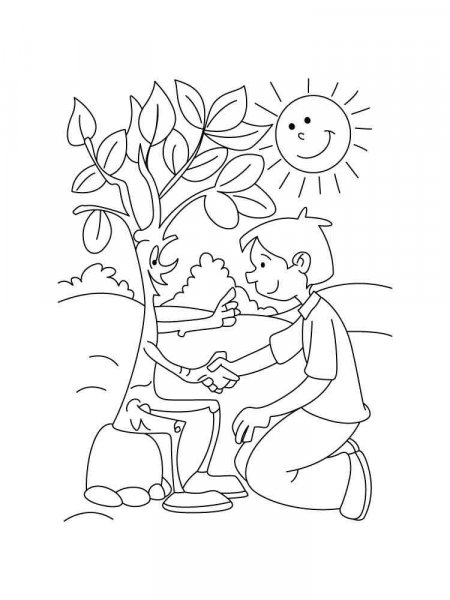 Ecology coloring pages