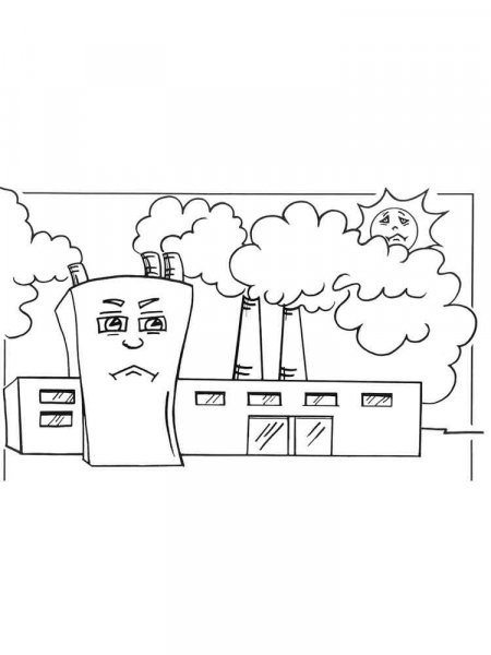 Ecology coloring pages