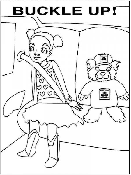 Health and Safety coloring pages
