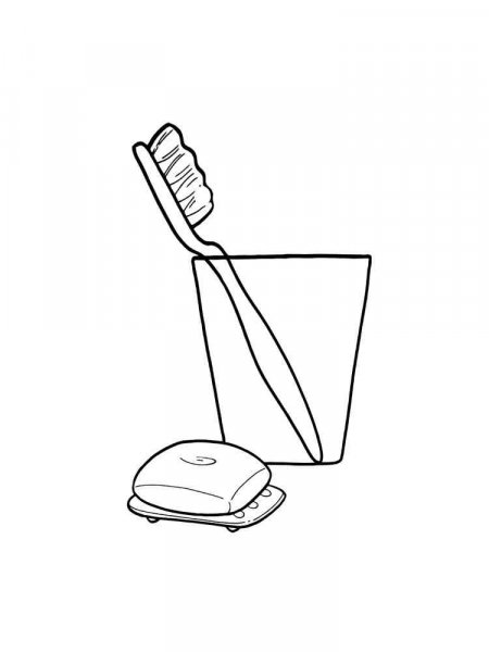 Hygiene coloring pages
