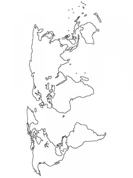 Map coloring pages