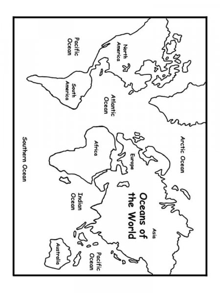 Map coloring pages