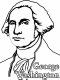 President George Washington coloring pages