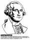 President George Washington coloring pages
