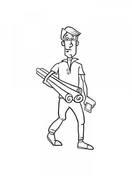 Engineer coloring pages
