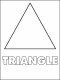 Triangles coloring pages