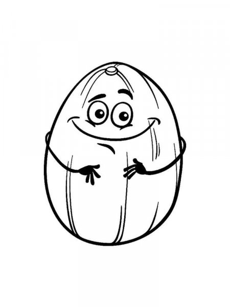 Melon coloring pages