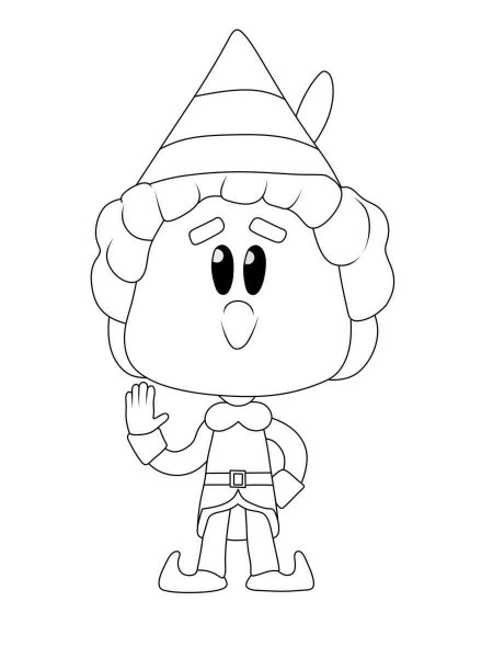 Buddy the Elf coloring page - Free printable