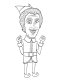 Buddy the Elf coloring page - Free printable