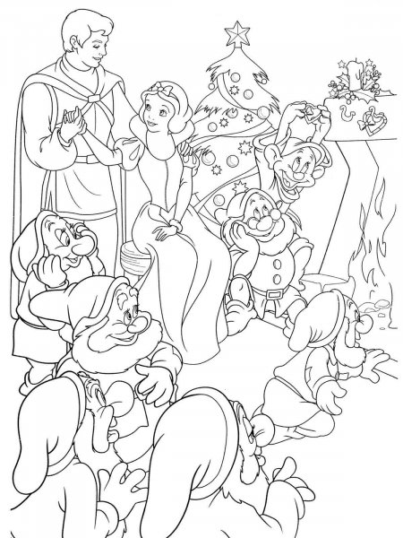 Christmas Cartoon coloring pages