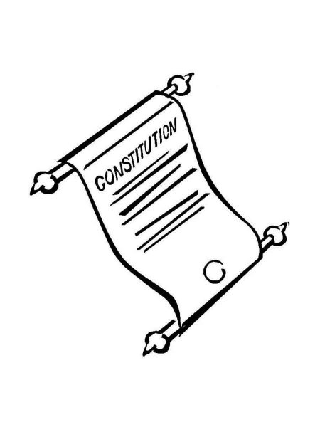 Constitution Day coloring page - Free printable