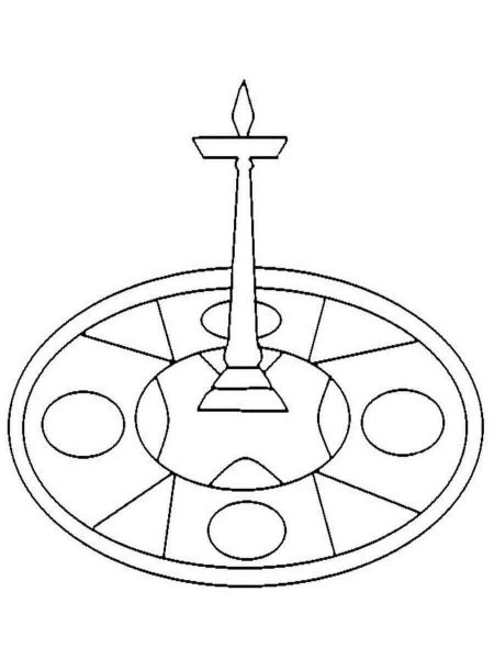 Onam coloring page - Free printable