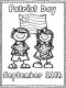 Patriot Day coloring page - Free printable